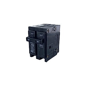 Eaton BR220 20 Amp Double Pole Circuit Breaker