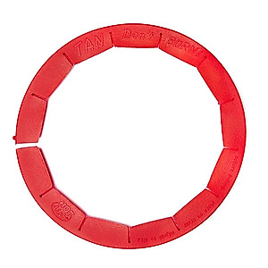 Talisman Designs Baking Pie Crust Shield Protector Cover for Edges of Pie - 8-inch to 11.5-inch Adjustable Silicone Baking Accessory for Making the Perfect Pie | Set of 1