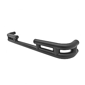 Smittybilt Tubular Jeep Rear Bumper in Textured Black Powder Coat (Black) - JB48-RT