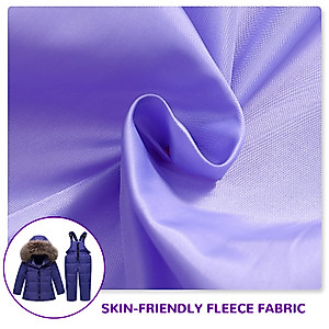 Fumdonnie Toddler Snowsuit Kid Boy Winter Coat Snow Pants and Jackets Clothes 24 Months 3T