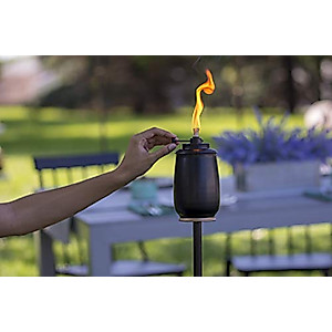 TIKI Brand 1118021 Adjustable Flame Kokomo Metal Torch 65-inch, Black