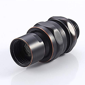 WINWISH Miyili Shower Connector Swivel Ball Adapter, Brass Ball Joint Showerhead Shower Arm Extension Oil Rubbed Bronze, Z200R