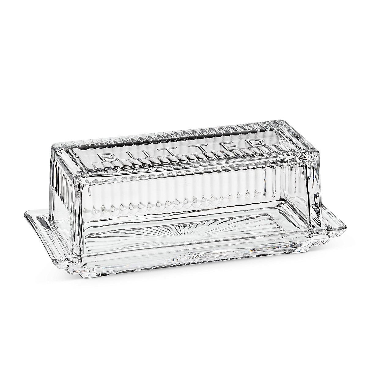 Abbott Collection 27-GAYLEA Quarter Pound Covered Butter Dish, 7" L