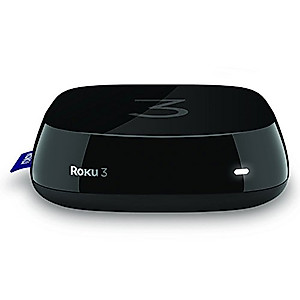 Roku 3 Streaming Media Player with Voice Search (Renewed)