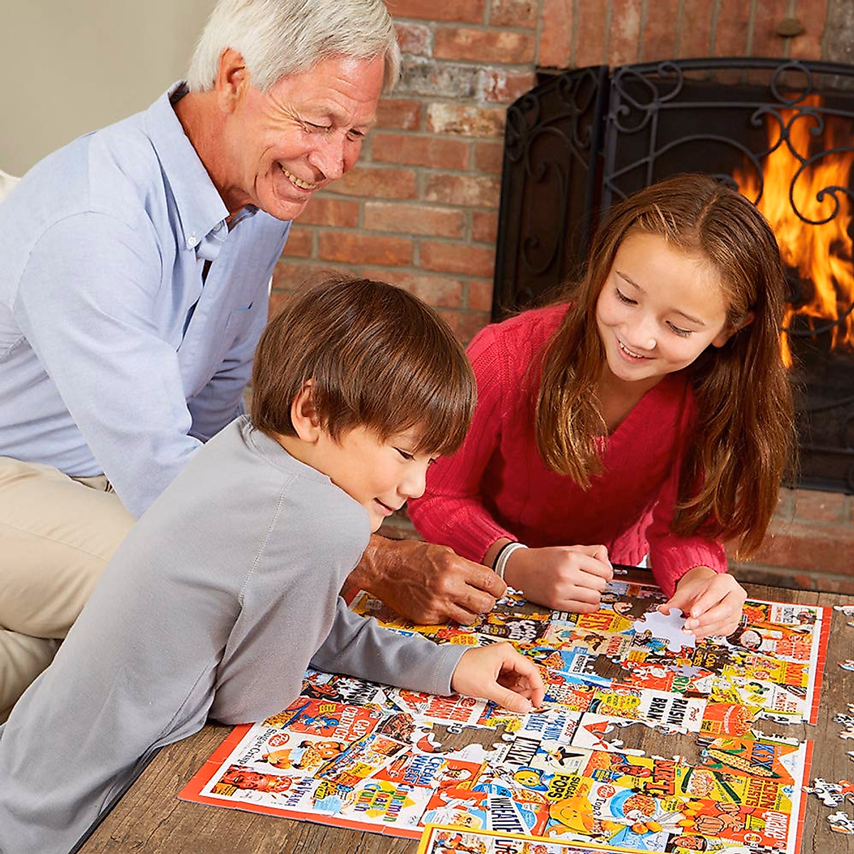 White Mountain Puzzles Out to Lunch, 1000 Pieces Jigsaw Puzzle