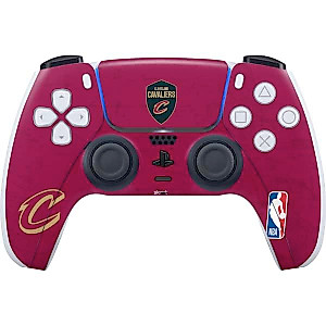 Skinit Decal Gaming Skin Compatible with PS5 Controller - Officially Licensed NBA Cleveland Cavaliers Distressed Design