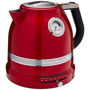 KitchenAid KEK1522CA Kettle - Candy Apple Red Pro Line Electric Kettle (Renewed)