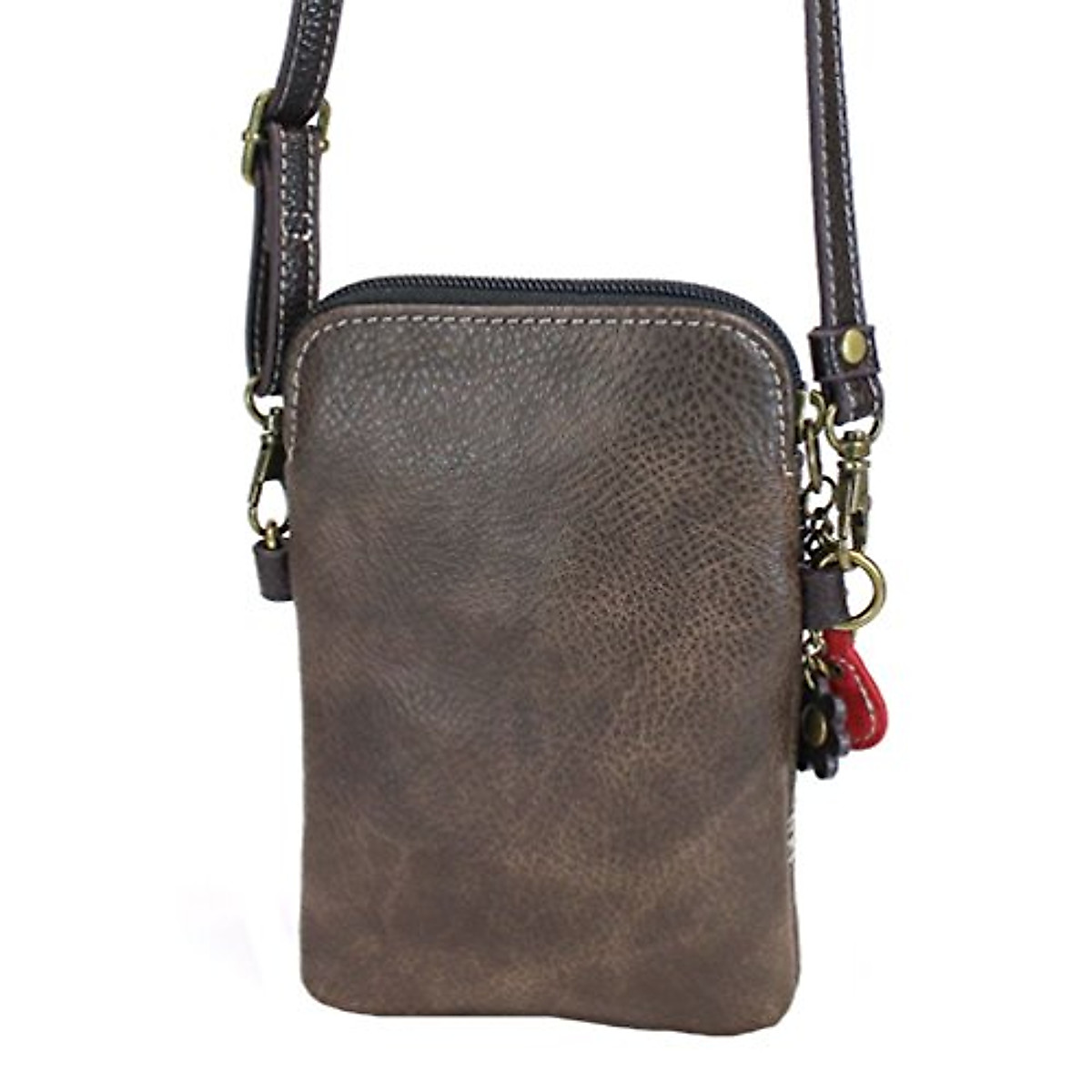 Chala Guitar Cellphone Crossbody Handbag - Convertible Strap 5" x 7.5" x 1"