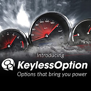KeylessOption Keyless Entry Remote Control Car Key Fob Replacement for 15913420 with Key (Pack of 2)
