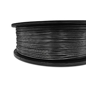 ABS 3D Filament 1.75MM Diameter - No Tangle, No Clogging & Good Impact Resistance - Stellar Black 1kg Reel