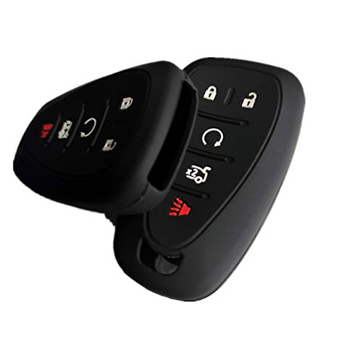 Silicone Rubber Key Fob Cover for 2016-2021 Chevrolet for FCC ID HYQ4EA HYQ4AA