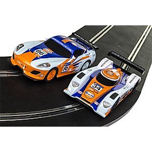 Scalextric C1384 Gulf Racing 1:32 Scale Electric Slot Car Set