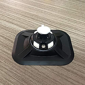 ECVYGJ Fishing Rod Rack Boat Accessory Dinghy Raft Fishing Tool Rod Holder Device Pole PVC Sup Board Kayak Fixer Fix Pole Mount Angle Bracket Fishing Tool (Color : Base only)