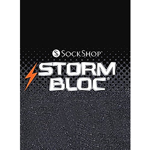 Storm Bloc 3 Pack Mens Cushioned Lightweight Summer Cotton Hiking Socks for Warm Weather (7-12 US, SBMS002CHA)