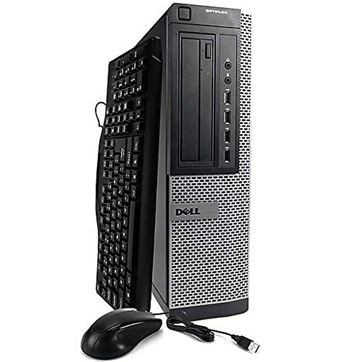 Dell Optiplex 7010 Business Desktop Computer (Intel Quad Core i5 up to 3.6GHz Processor), 8GB DDR3 RAM, 1TB HDD, USB 3.0, DVDRW, Windows 10 Professional (Renewed) (1TB)