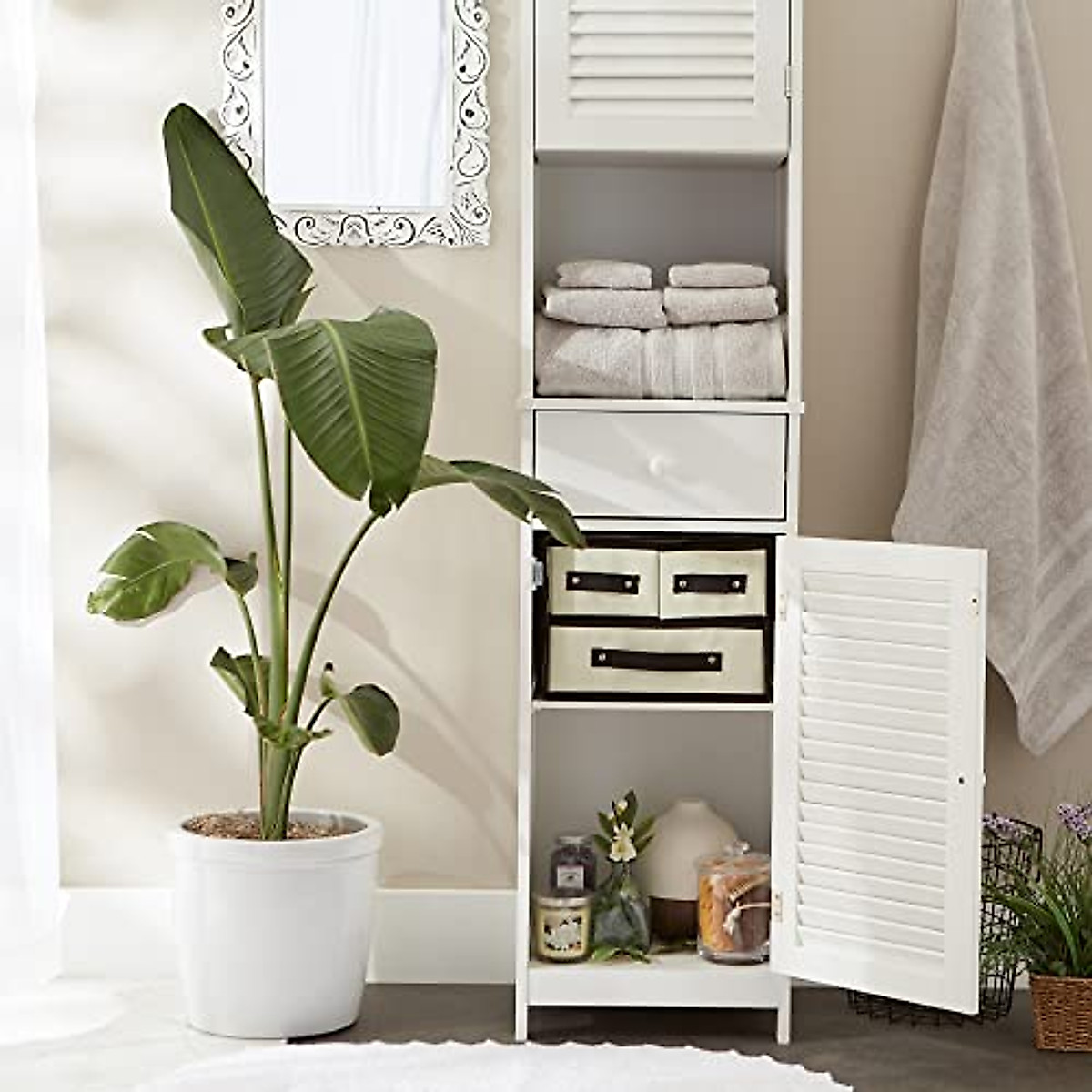 DII Breathable Closet Organizer, 3 Drawer, Damask