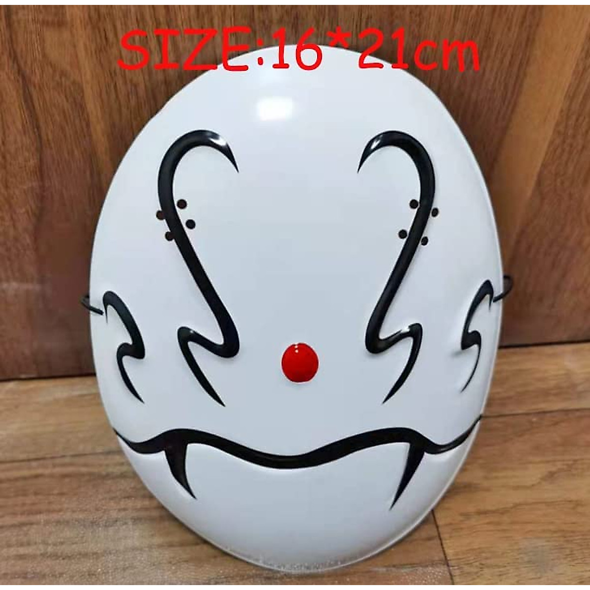 P1PSZ Tempest Rimuru Mask with 2PC Slime Rimuru Keychain for That Time I Got Reincarnated as a Slime Cosplay Costume (A)
