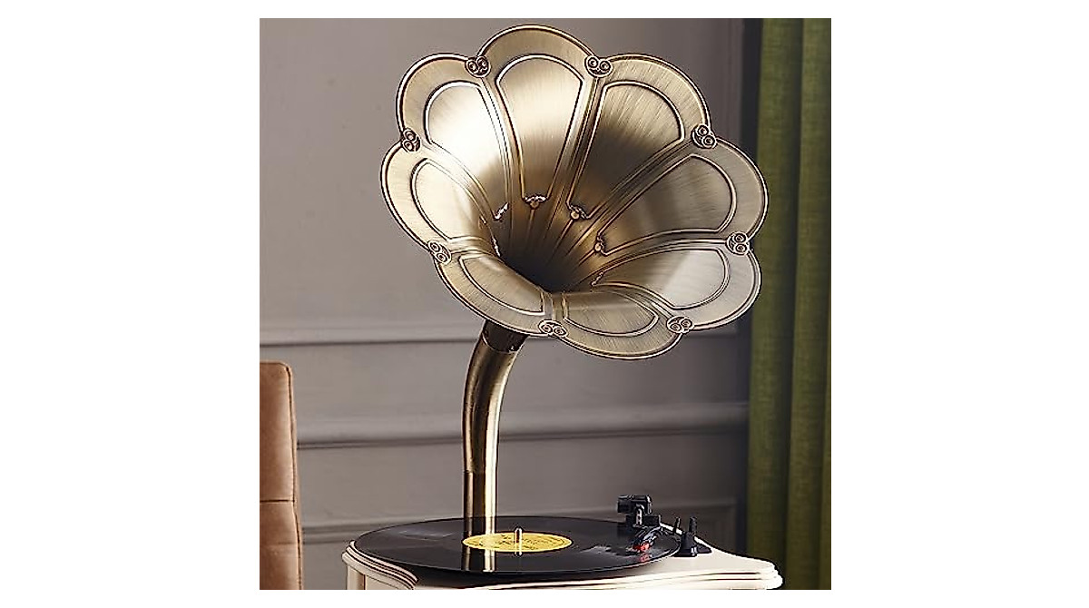 Vintage Bluetooth Gramophone - HZLSBL Turntable