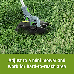 WORKPRO 20V Cordless String Trimmer/Edger, 12-inch, with 2Ah Lithium-Ion Battery, 1 Hour Quick Charger, 16.4ft Trimmer Line Included
