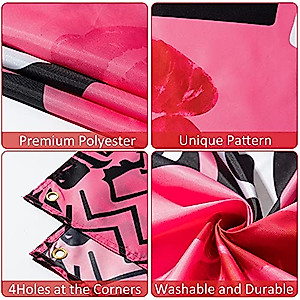 Unbess Mean Girls Party Backdrop Banner Hot Pink Burn Book Photography Background Posters for Room Y2K Aesthetic Early 2000s Teens Sweet Birthday Bachelorette Party Decorations Supplies, 6.6 x 3.8 ft