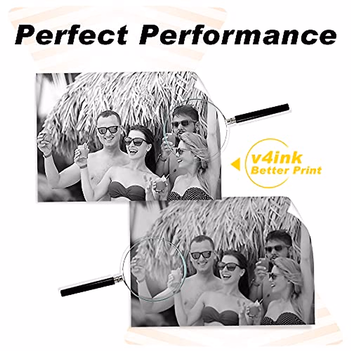 v4ink Compatible Toner Cartridge Replacement for Dell 331-7328 RWXNT DRYXV Work with B1260dn B1260dnf B1265dnf B1265dfw Printer, 2-Pack