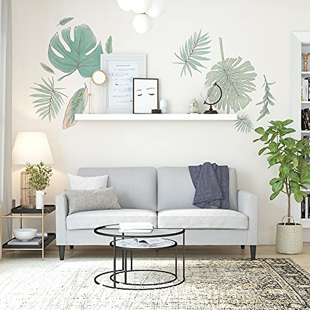 Mr. Kate Winston Sofa with Pocket Coils, Light Gray Linen