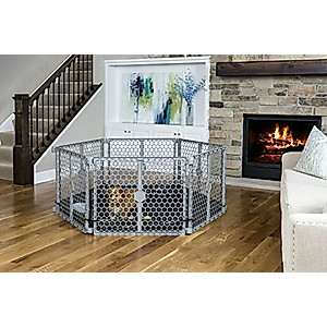 Carlson Pet Products 2360 DS Carlson Pet Plastic Pen Gray 26" x 192"