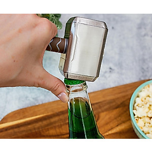 Marvel Thor Metal Mjolnir Bottle Opener With Etched Enchantment