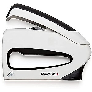 Arrow TT21 TruTac Forward Action Staple Gun, Manual Push Stapler for Upholstery, Crafts, Decorating, and Repairs, Fits JT21 Thin Wire Staples