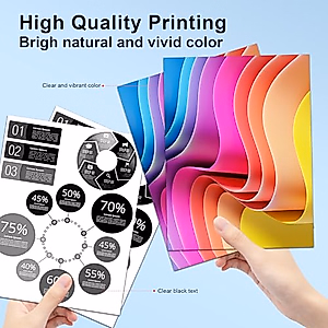 206X Toner Cartridges 4 Pack Compatible Replacement for HP 206X 206A Toner Works with HP Color Pro MFP M283fdw M283cdw M283fdn M282mw Pro M255dw M255nw M283 M255 Printer (with Chip)