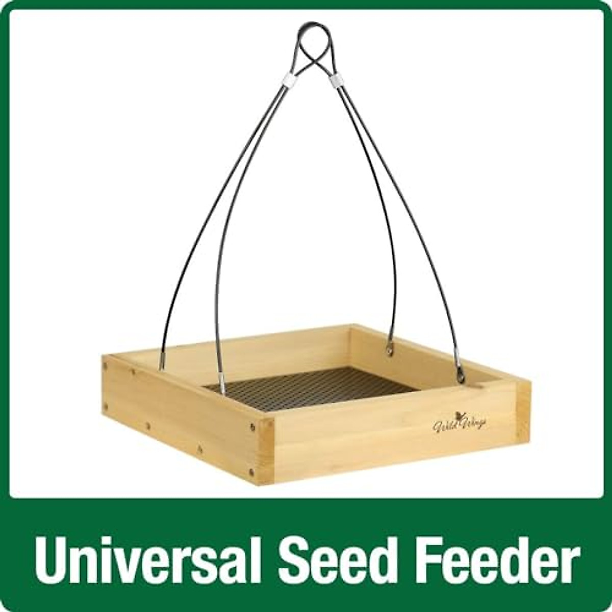 Wild Wings WWCF23 Cedar Tray Bird Feeder