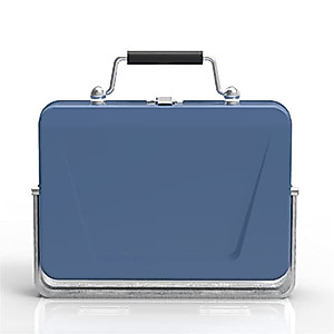 SLATIOM Portable BBQ Stove Grill Folding Charcoal Grill Outdoor Stainless Steel BBQ Grill Camping Cooking Picnic Barbecue Tools