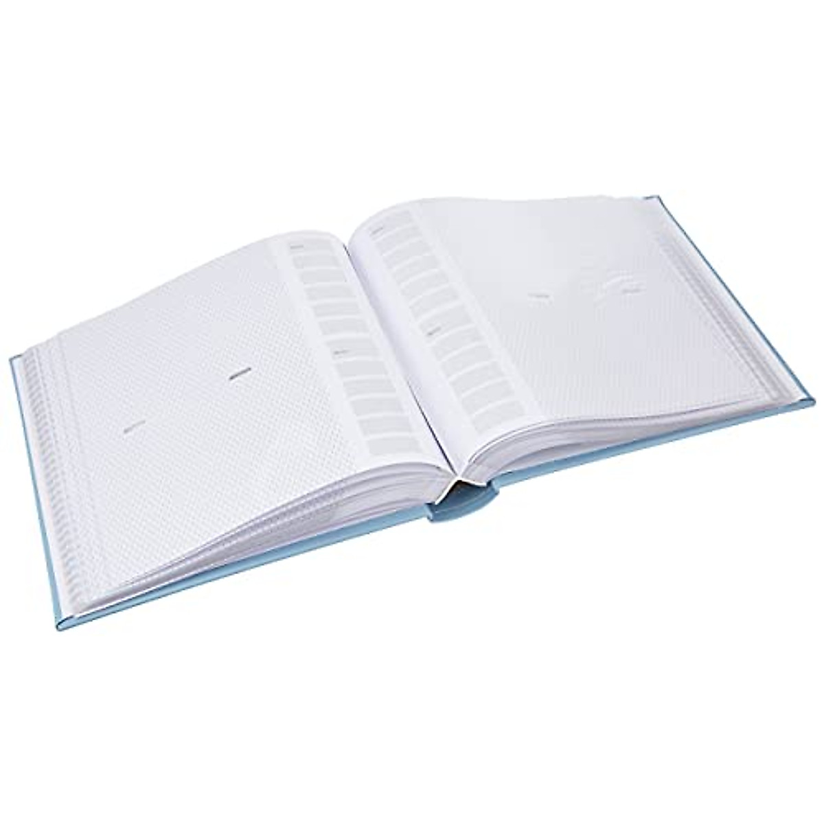 Pioneer Photo Albums DA-200COLB/B 200-Pocket Embossed Baby Leatherette Frame Cover Album for 4 by 6-Inch Prints, Blue