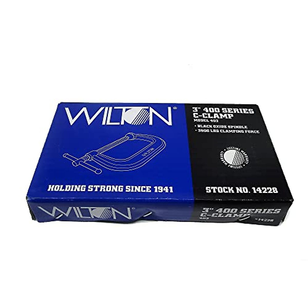 Wilton 403 C-Clamp, 3" Jaw Opening, 2-1/2" Throat (14228)