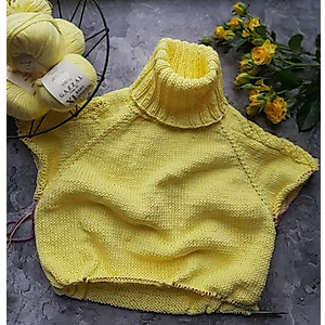 4 Pack (Skein) Gazzal Baby Cotton XL, 50% Soft Cotton 50% Premium Acrylic, Each 1.76 Oz (50g) / 114 Yrds (105m),DK- Worsted Baby Popular Yarn (4 Pack, Baby Blue - 3429) (GazzalBCXL)