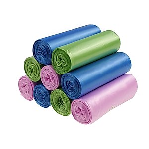 Cand 1.6 Gallon Garbage Bags, 9 Rolls/180 Counts