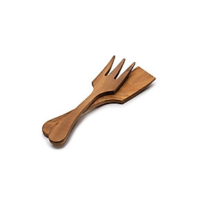 Ironwood Gourmet Extra Large Salad Utensil Set, 2.75 x 2.75 x 13 inches
