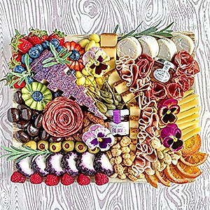 Charity Leaf Disposable Palm Leaf 12" x 10" Trays (10 pieces) Bamboo Like Serving Platters, Disposable Boards, Eco-Friendly Dinnerware For Weddings, Catering, Events