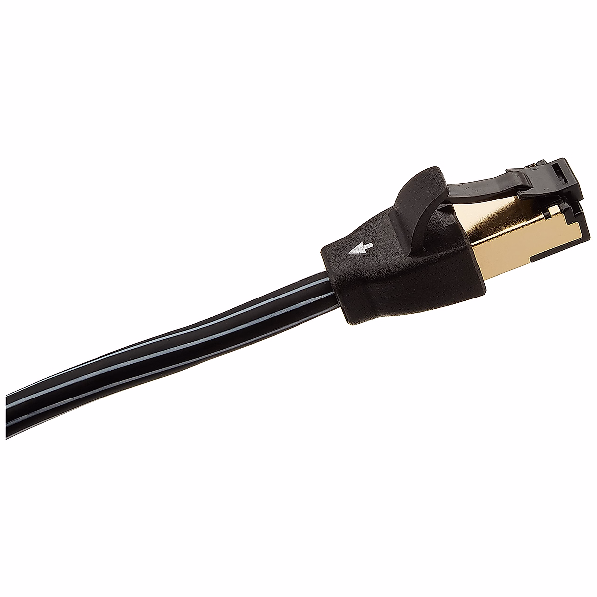 AudioQuest 0.75 m RJ/E Pearl Cat 7 Black Networking Cable – Networking Cables (0.75 m, Cat 7, RJ45, RJ45, Black)