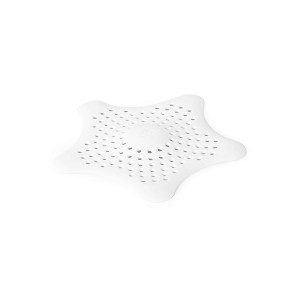 Umbra Starfish Drain Cover/Hair Catcher, White