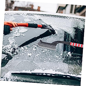 Yardwe 2 pcs Snow Shovel Accessories for Men Snow Brush for Trucks Windshield ice car ice Scraper and Brush car Tools car Snow Remover Outdoor Broom Ice Removal Shovel Forklift Winter abs