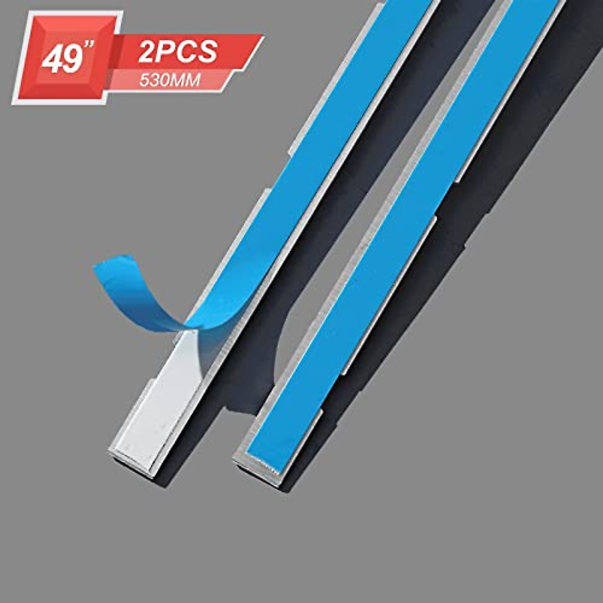 SENHE Backlight Strip 38 LEDs Fit for Samsung 49"TV AOT_49_NU7300_NU7100_2X38_3030C_d6t-2d1_19S2P Rev.v4 UE49NU7140 UE49NU7100