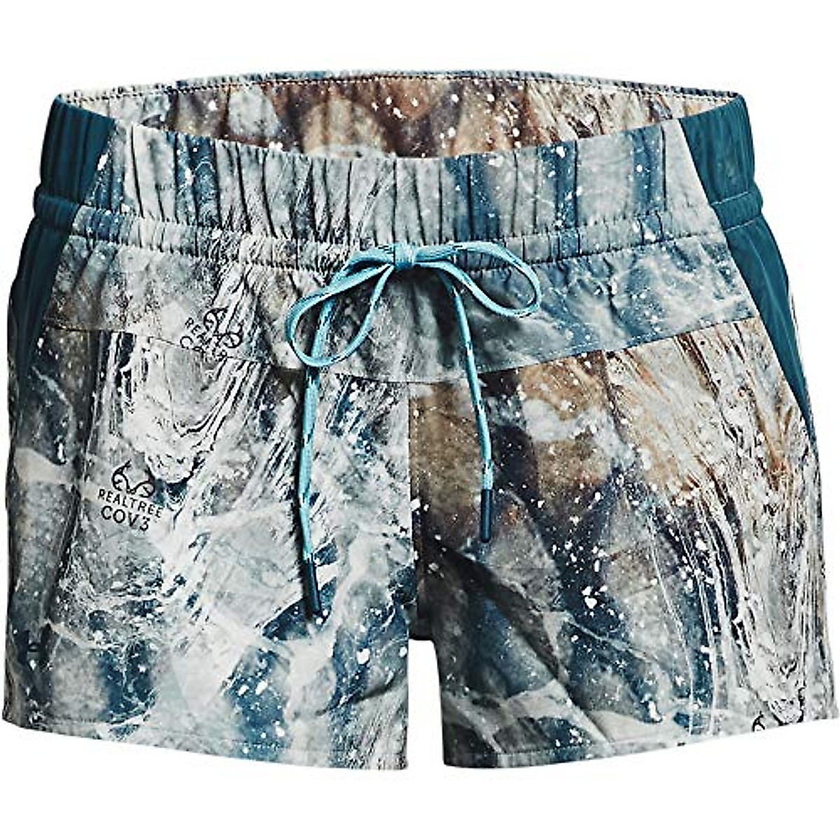 Under Armour Fusion Printed Shorts, Realtree Cov3 (989)/Legion Blue, Large