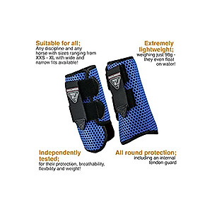 Equilibrium New Tri-Zone All Sports Tendon Boot X Large Royal Blue