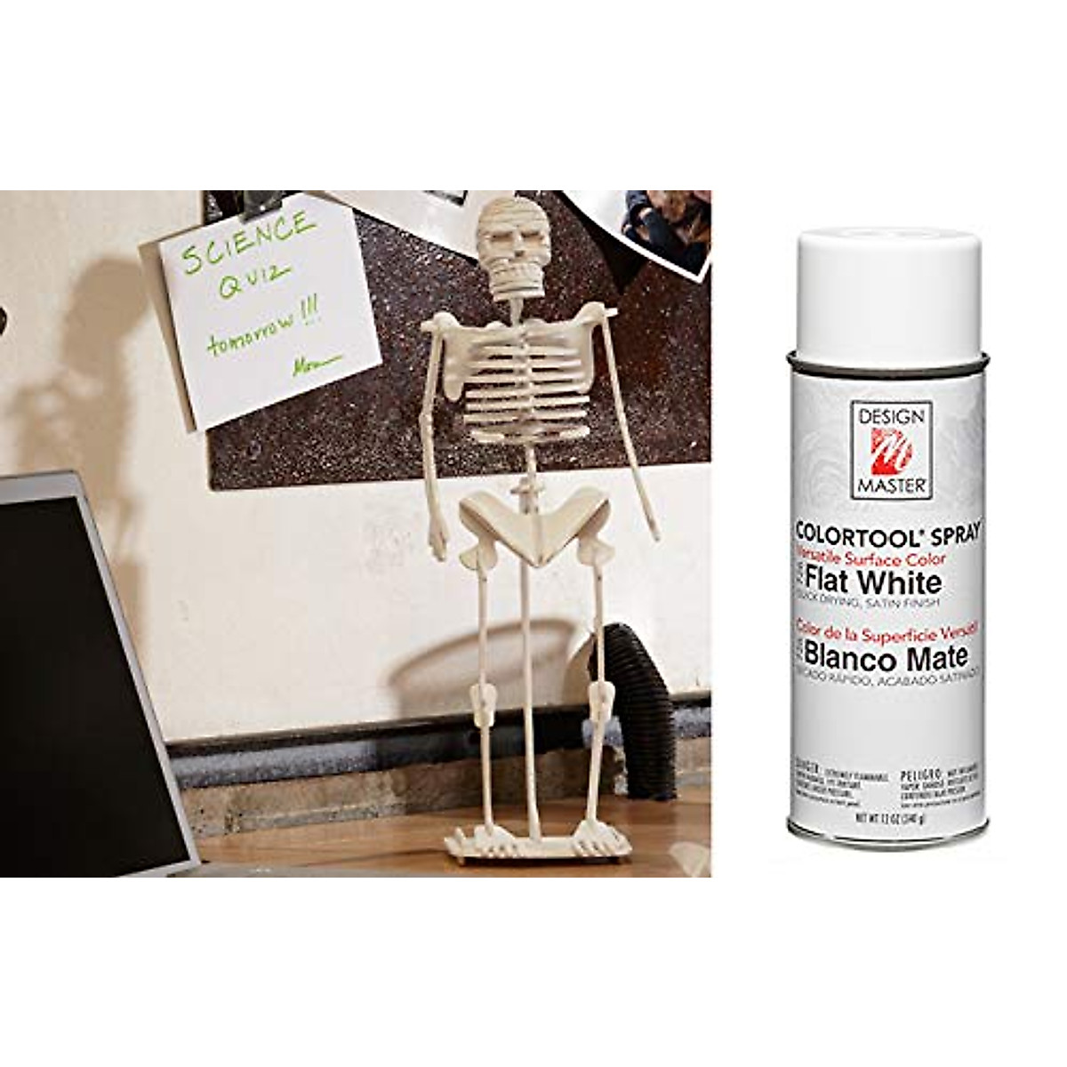 Design Master Spray, Flat White, 12 oz