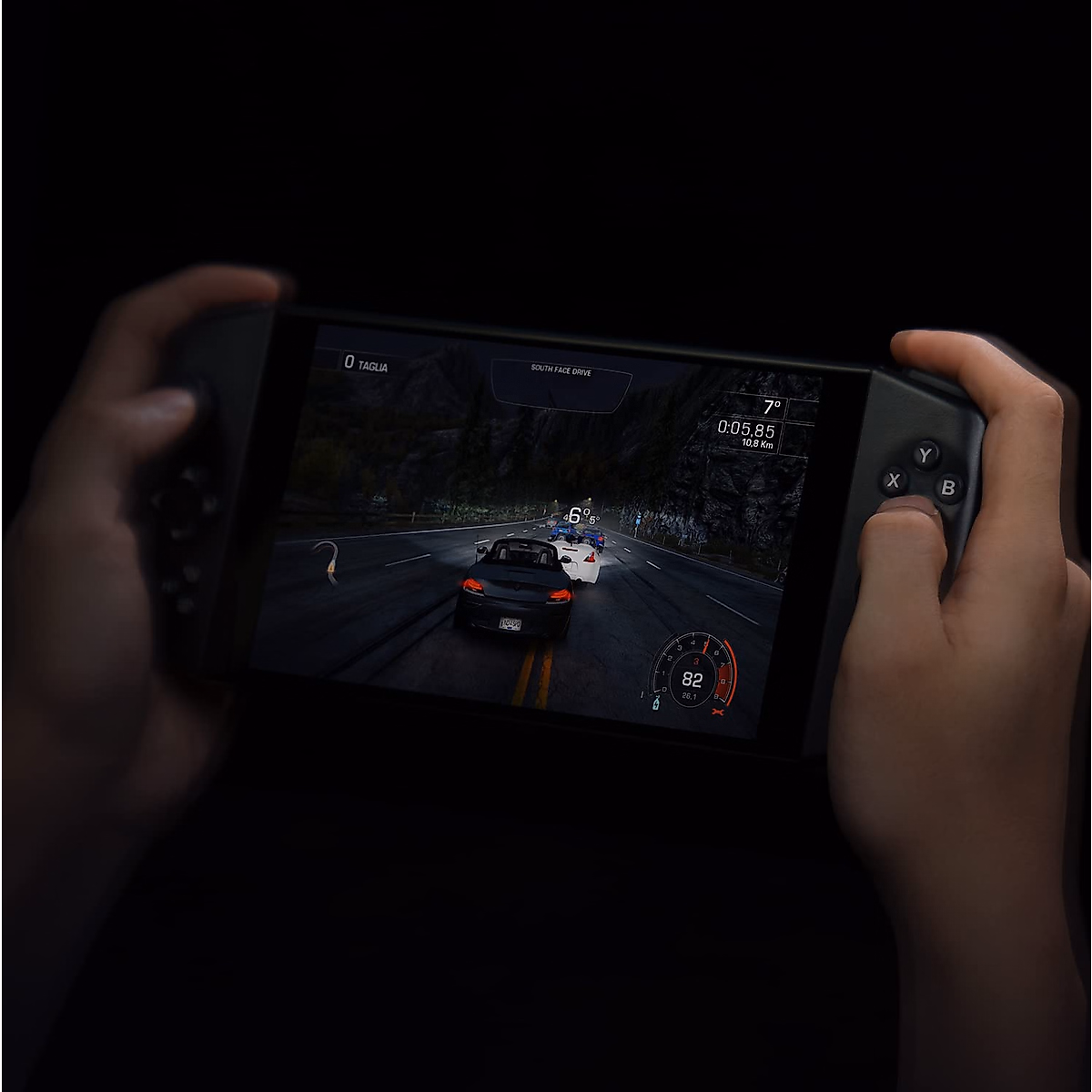 AYA Neo 2021 PRO (4800U-Black Star-1TB M.2 SSD)- 7 Inches Handheld PC Game Console Win 10 Laptop Touch Screen Video Game Console, CPU AMD Ryzen 7 4800U Processor Tablet PC,16GB LPDDR4x 4266 RAM