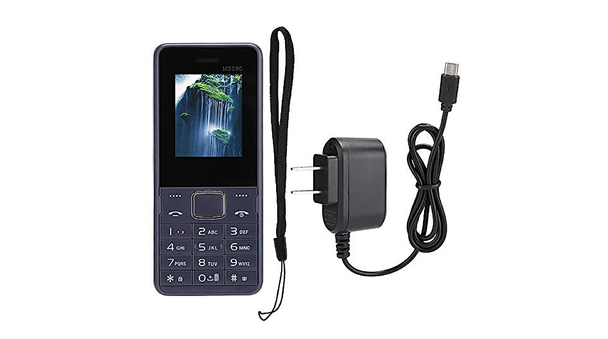 ASHATA M2090 2G Senior Phone with Big Screen & Long Battery