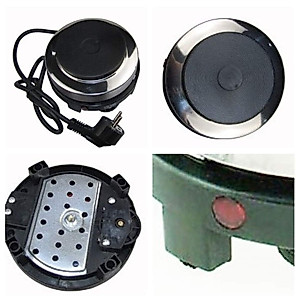 Mini Electric Stovetop for Espresso Maker Moka Pot Tea Pot & Cooking Stove for Camping, Dorm, RV