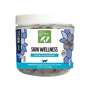 Only Natural Pet Skin Wellness Soft Chew 60 Count