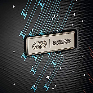 American Tourister Star Wars Hardside Spinner Wheel Luggage, Galaxy, Carry-On 20-Inch